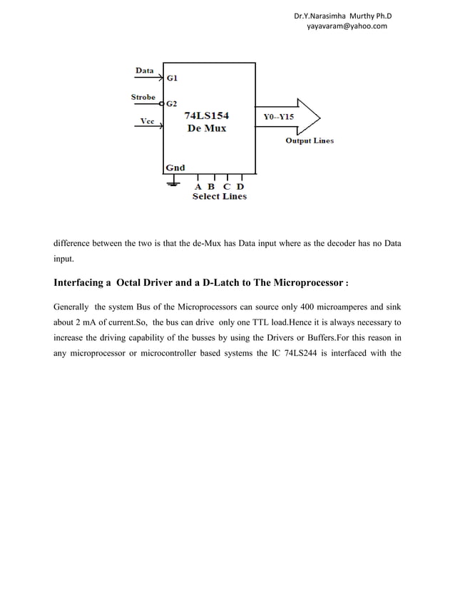 Interfacing of data converters & io devices | PDF