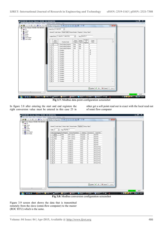Interfacing omni flow computer to remote operation controller (roc) remote terminal unit (rtu ...