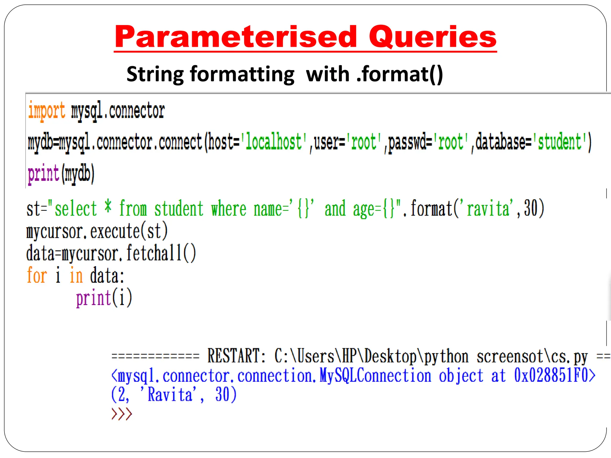 Interfacing python to mysql (11363255151).pptx