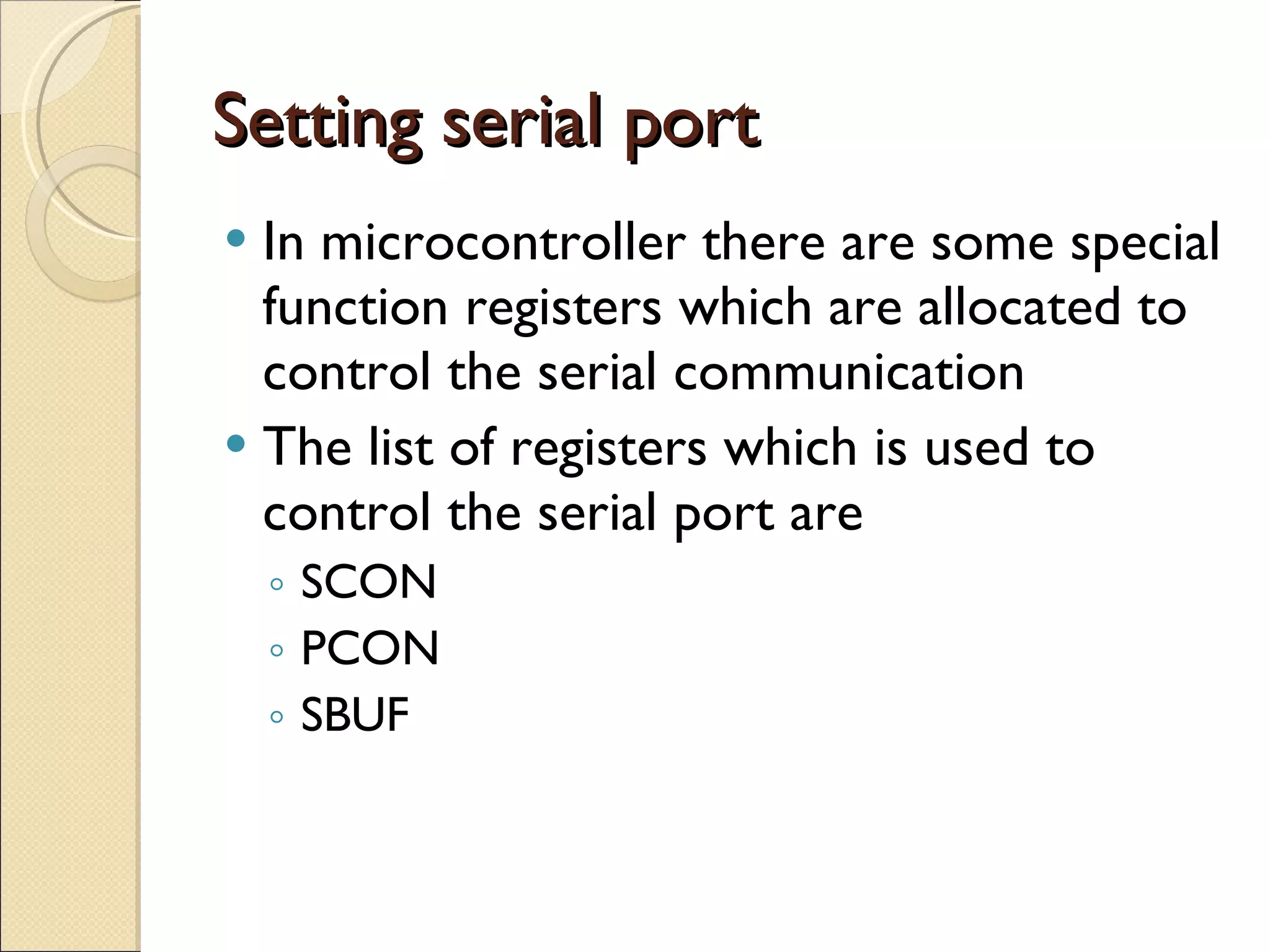 Interfacing rs232 | PPT