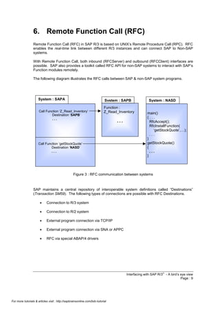Interfacing sap - BDC | PDF