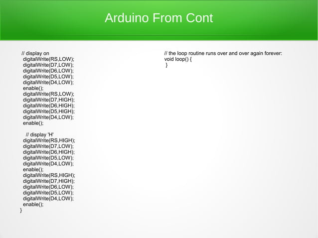 Interfacing to lcd with arduino | ODP | IT and Internet Support | Internet
