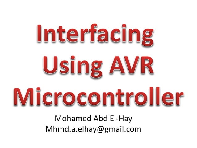 Interfacing using ِAtmega16/32 | PDF | Computer Peripherals | Computing