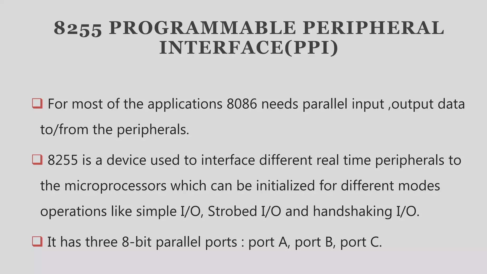 Interfacing with peripherals: analog to digital converters and digital ...