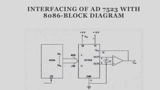 Interfacing with peripherals: analog to digital converters and digital ...