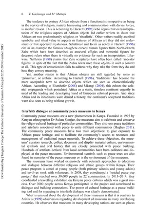 Interfaith dialogue | PDF | Museums & Galleries | Attractions