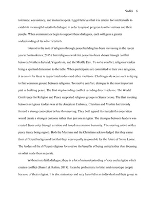 Interfaith Dialogue | PDF