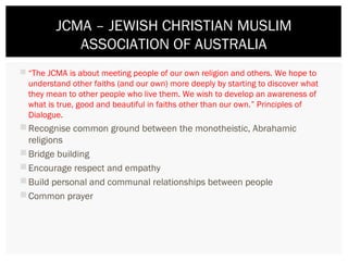 Interfaith dialogue examples and impact | PPT