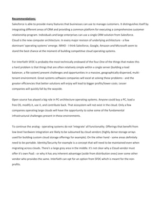 Salesforce pros and cons | DOCX