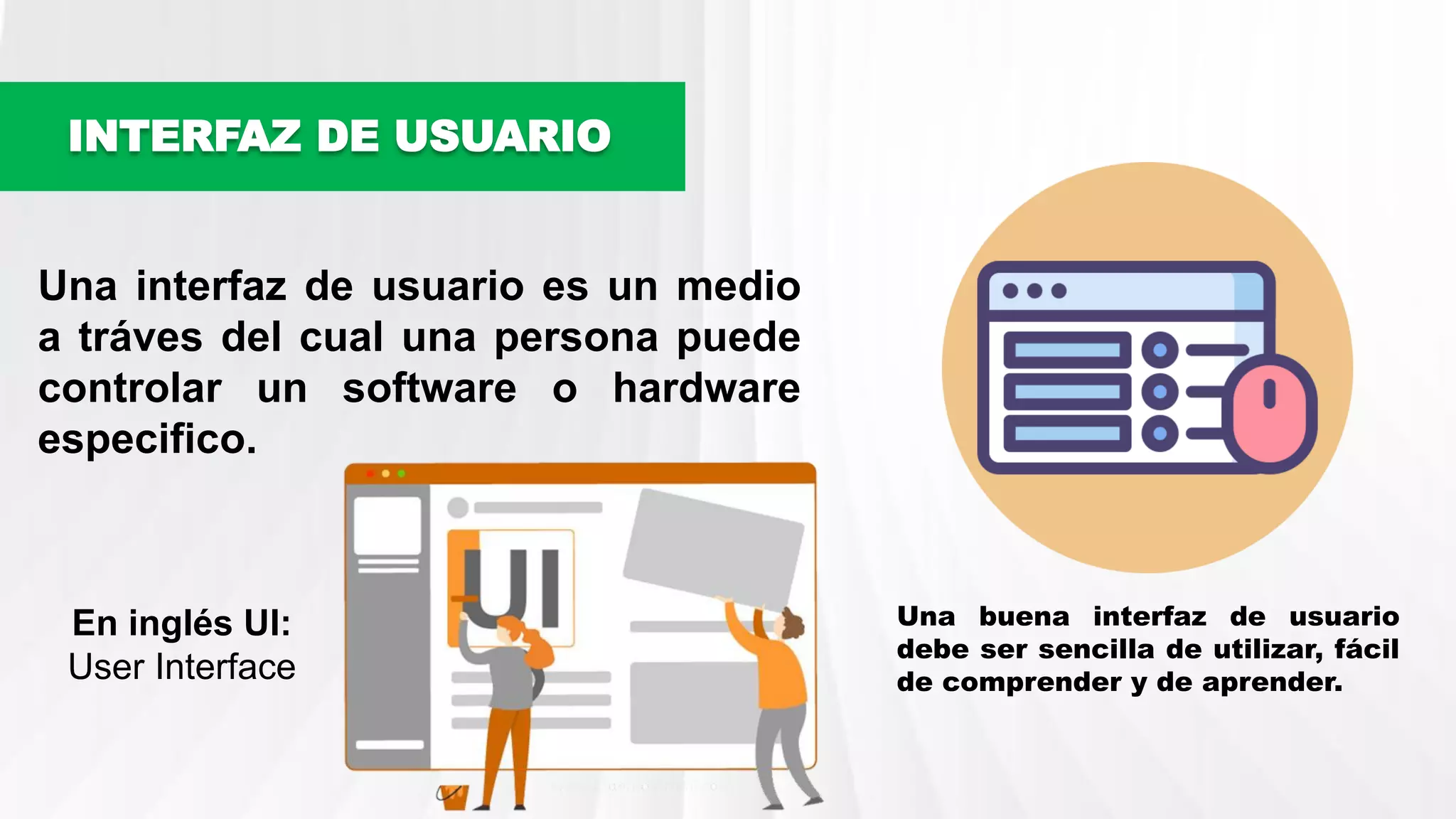 Interfaz de usuario | PDF