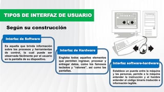 Interfaz de usuario | PDF