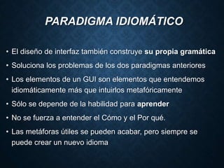 Interfaz grafica | PPTX
