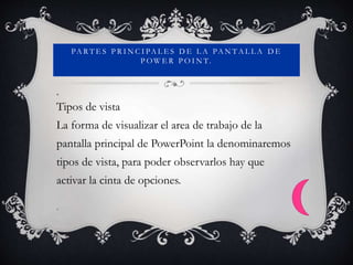 Interfaz grafica de power point | PPTX