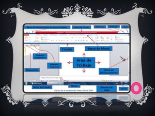 Interfaz grafica de power point | PPTX
