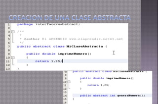 Interfaces en java | PPTX
