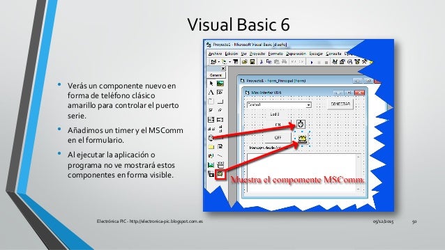 Interfaz Visual Basic 6 Y Arduino 