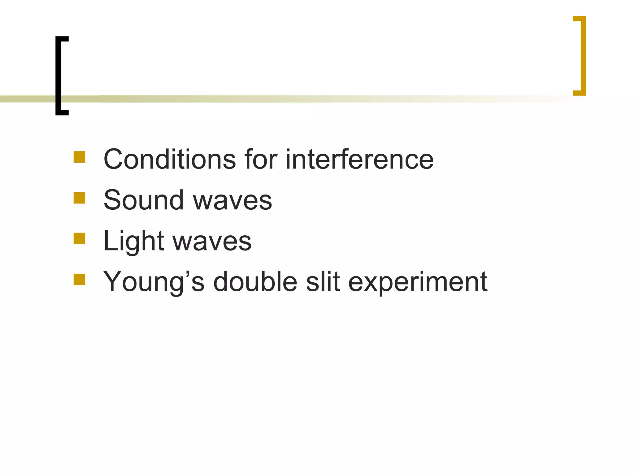 Interference | PPT