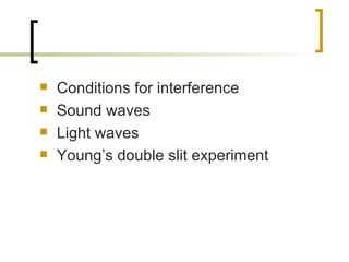 Interference | PPT