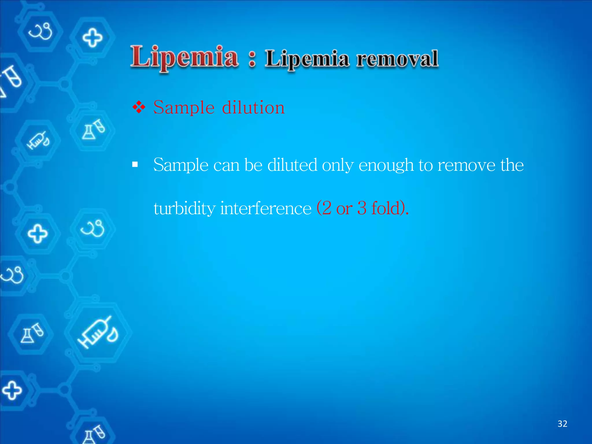 INTERFERENCES IN CLINICAL CHEMISTRY ANALYSIS | PPTX