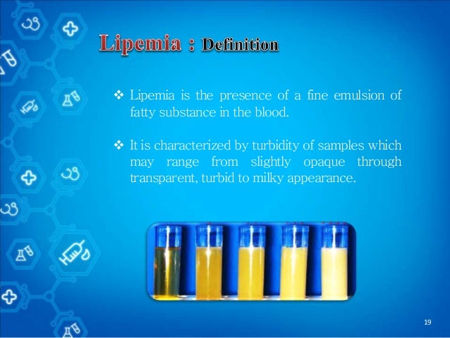 INTERFERENCES IN CLINICAL CHEMISTRY ANALYSIS