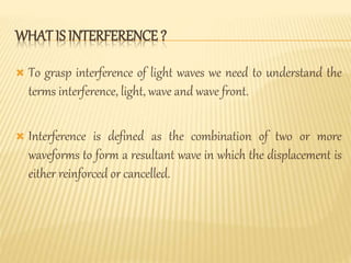 Interference | PPTX