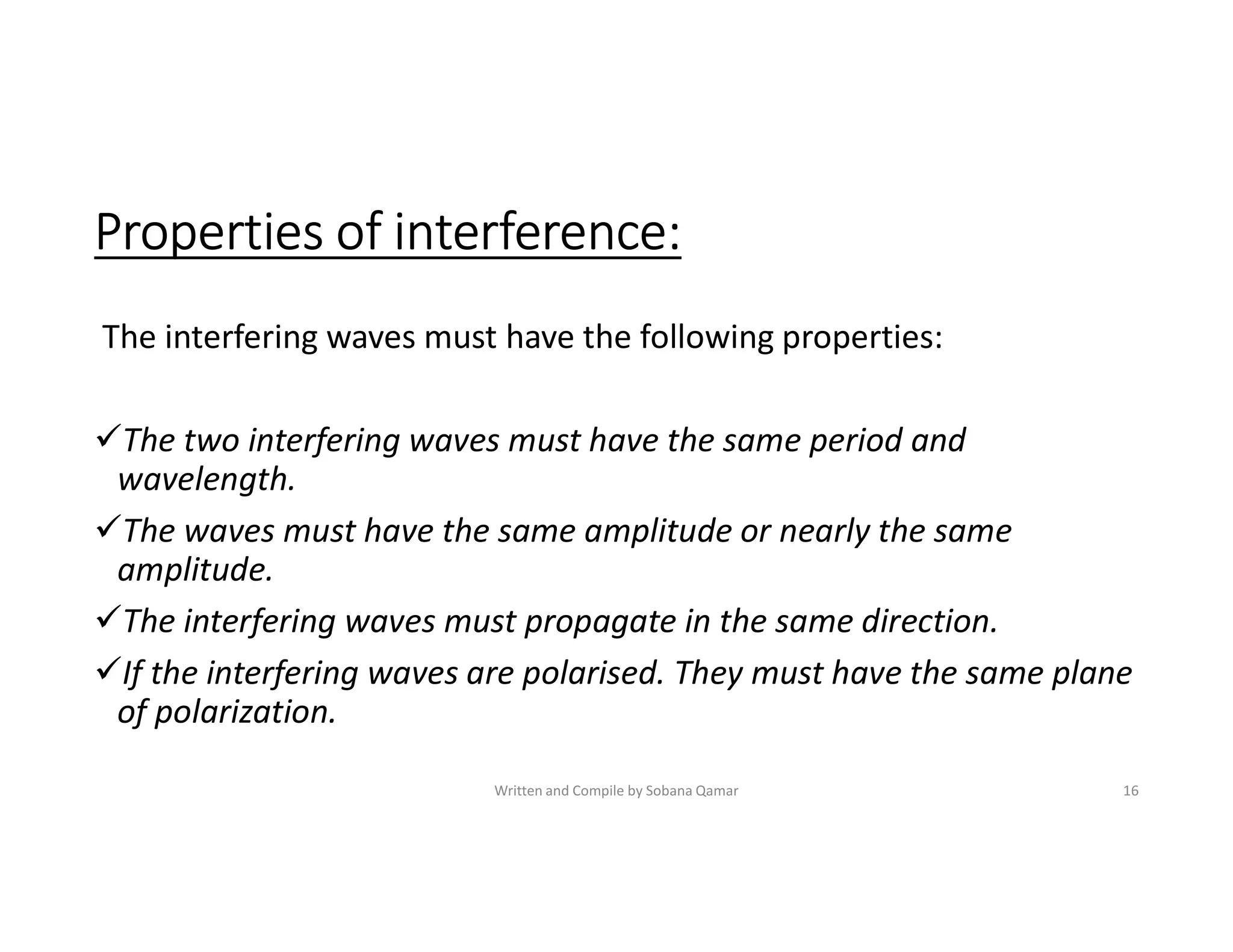 Interference and its types | PDF