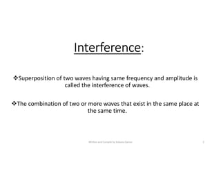 Interference and its types | PDF
