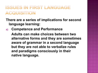 Interference Between First and Second Languages pp pres | PPTX