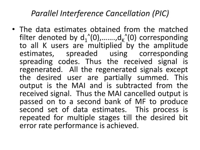 Interference cancellation in uwb systems | PPTX | Technology & Computing