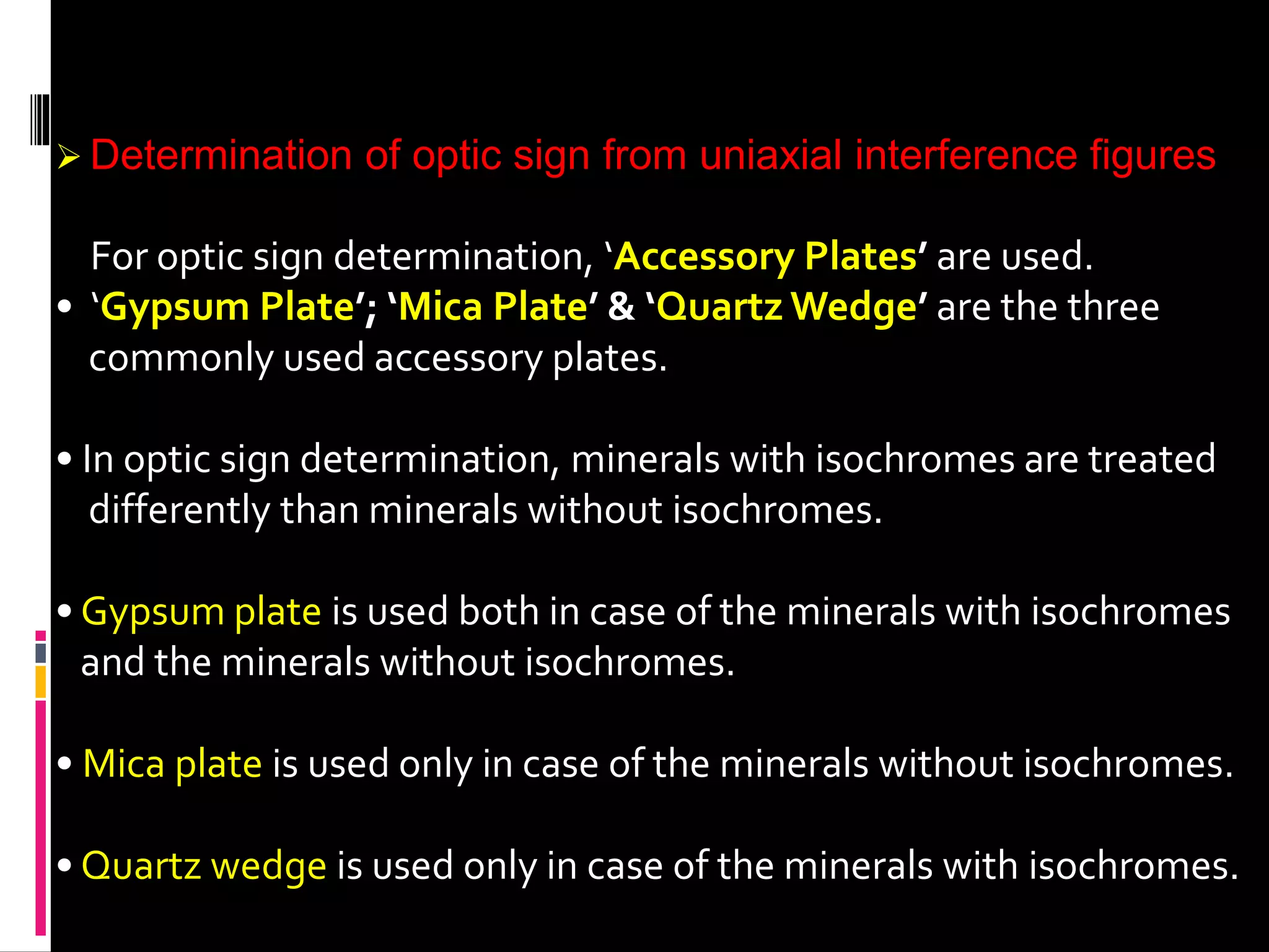 Interference colour and interference figures | PPTX