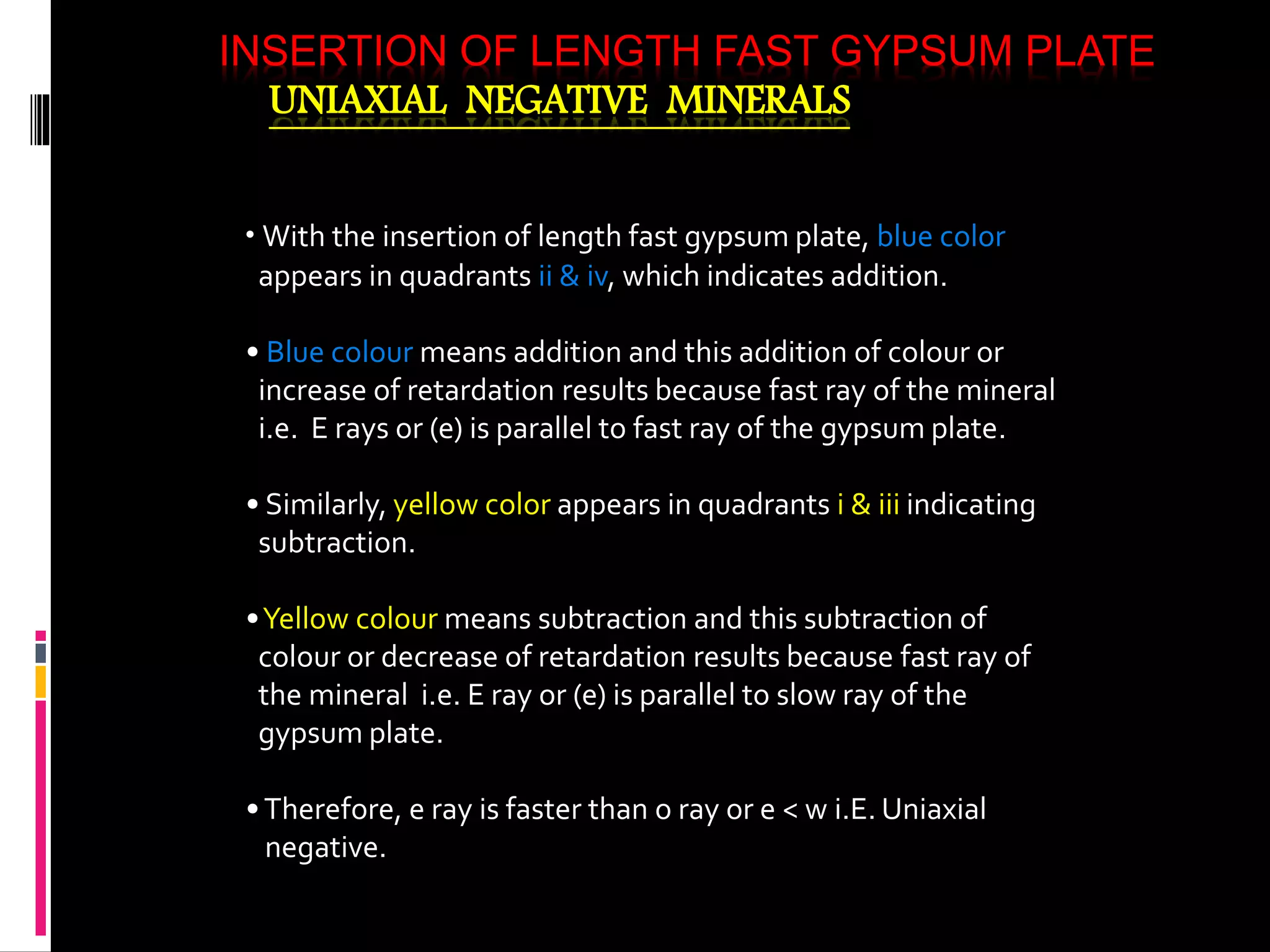 Interference colour and interference figures | PPTX | Geology | Science