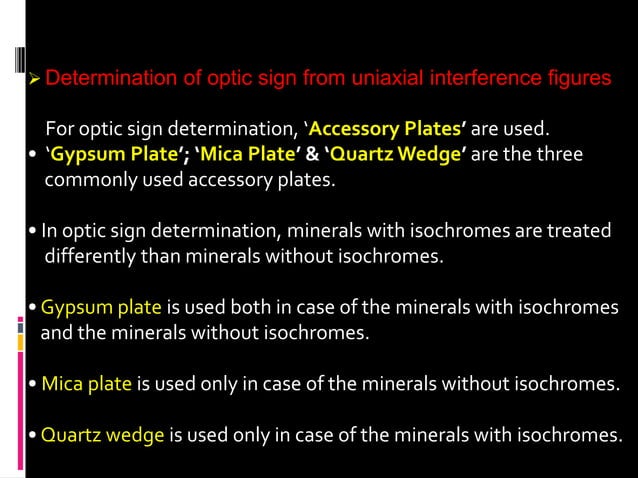Interference colour and interference figures | PPTX | Geology | Science