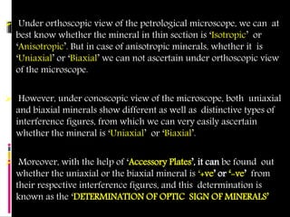 Interference colour and interference figures | PPTX