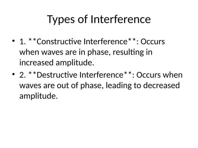 Interference Diffraction Polarization Presentation Pptx
