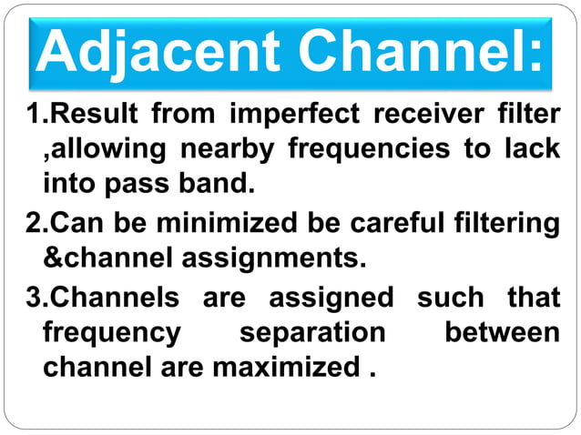Interference in communication | PPT