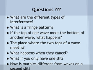 Interference of light | PPT