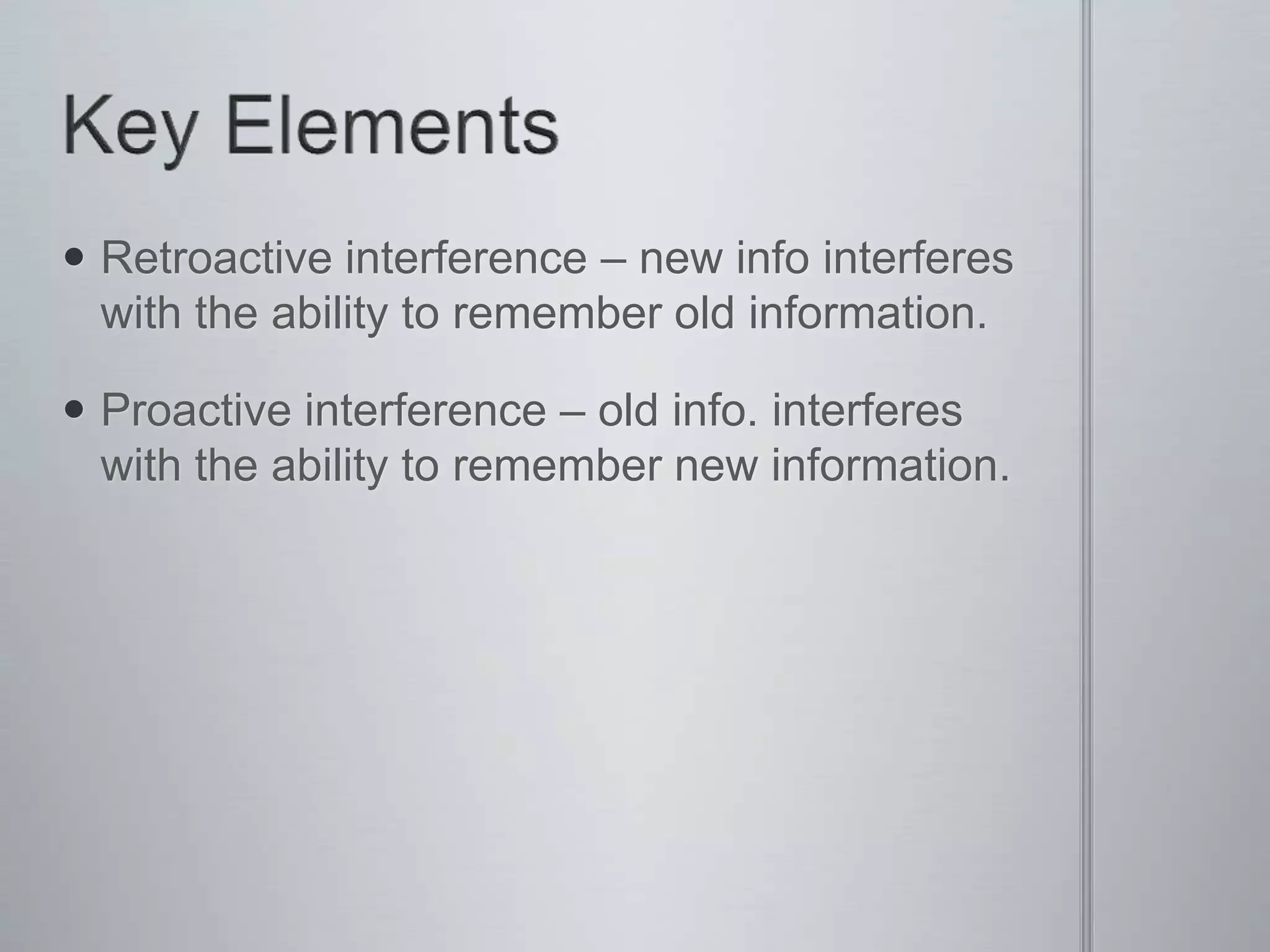 Interference Theory | PPTX | Science
