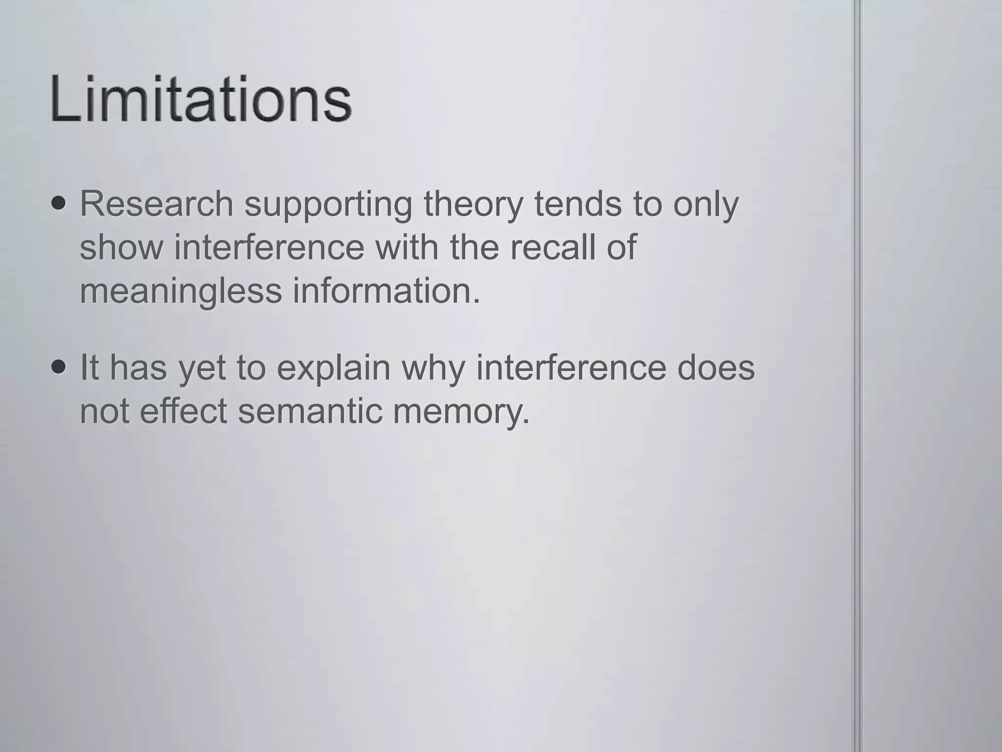 Interference Theory | PPTX | Science