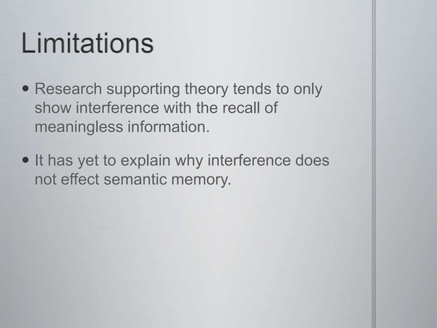 Interference Theory | PPTX | Science