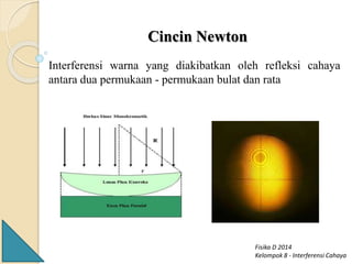 PPT Interferensi Cahaya | PPTX