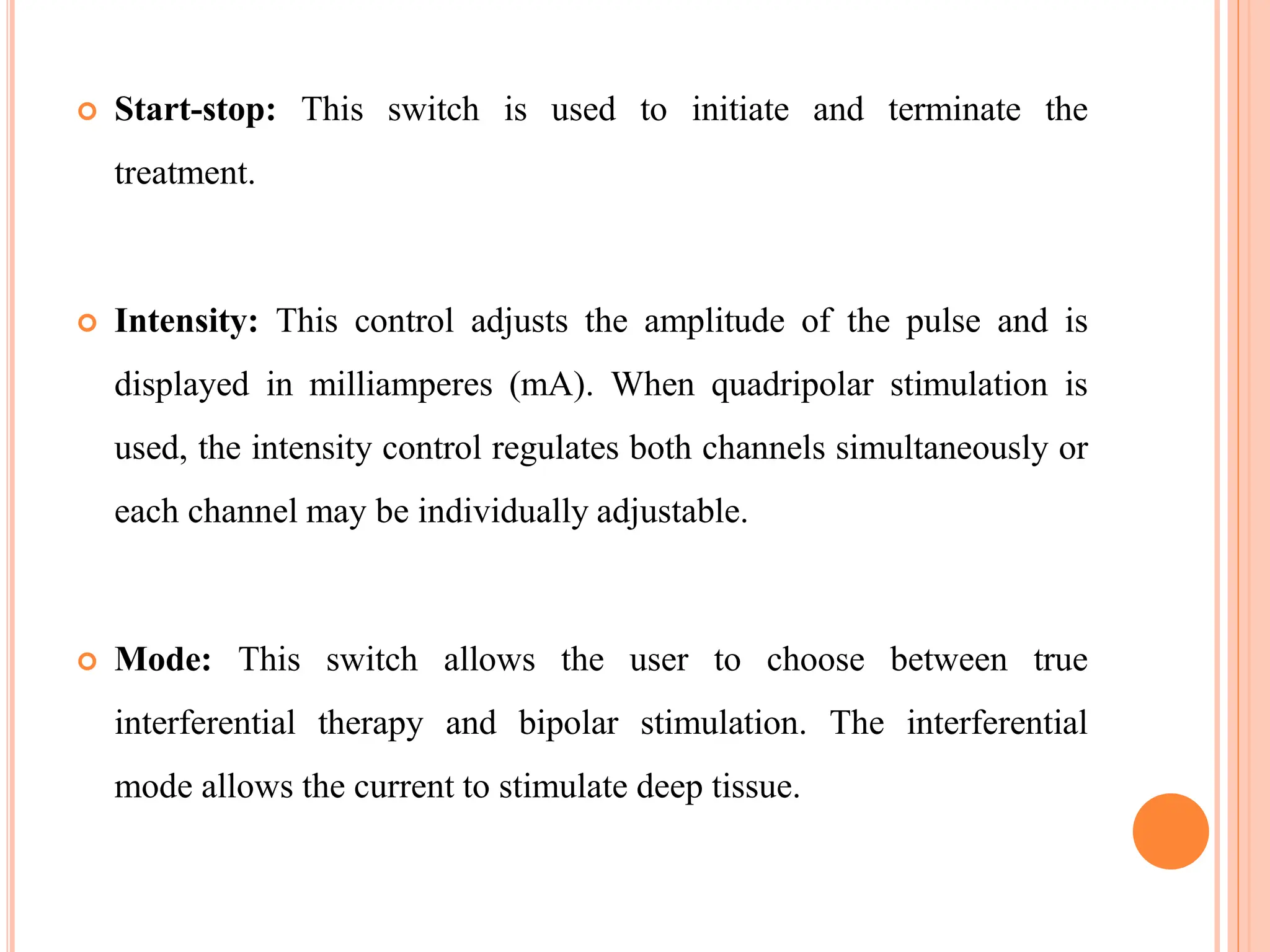 Interferential Stimulation Alternating Currents 1pptx