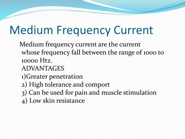 Interferential current | PPTX