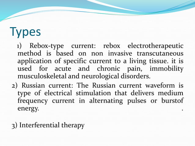 Interferential current | PPTX