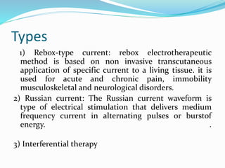 Interferential current | PPT