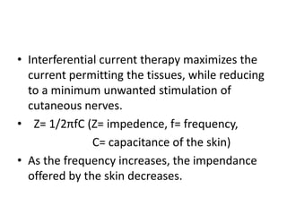 Interferential therapy | PPT