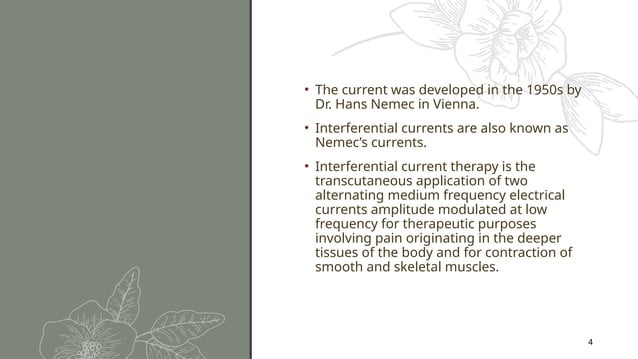 Interferential Therapy (IFT) | PPTX