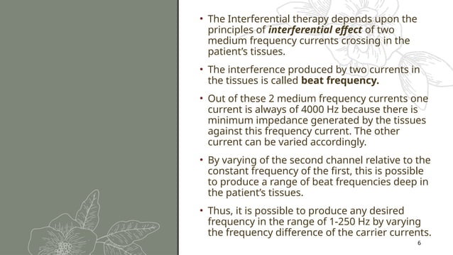 Interferential Therapy (IFT) | PPTX