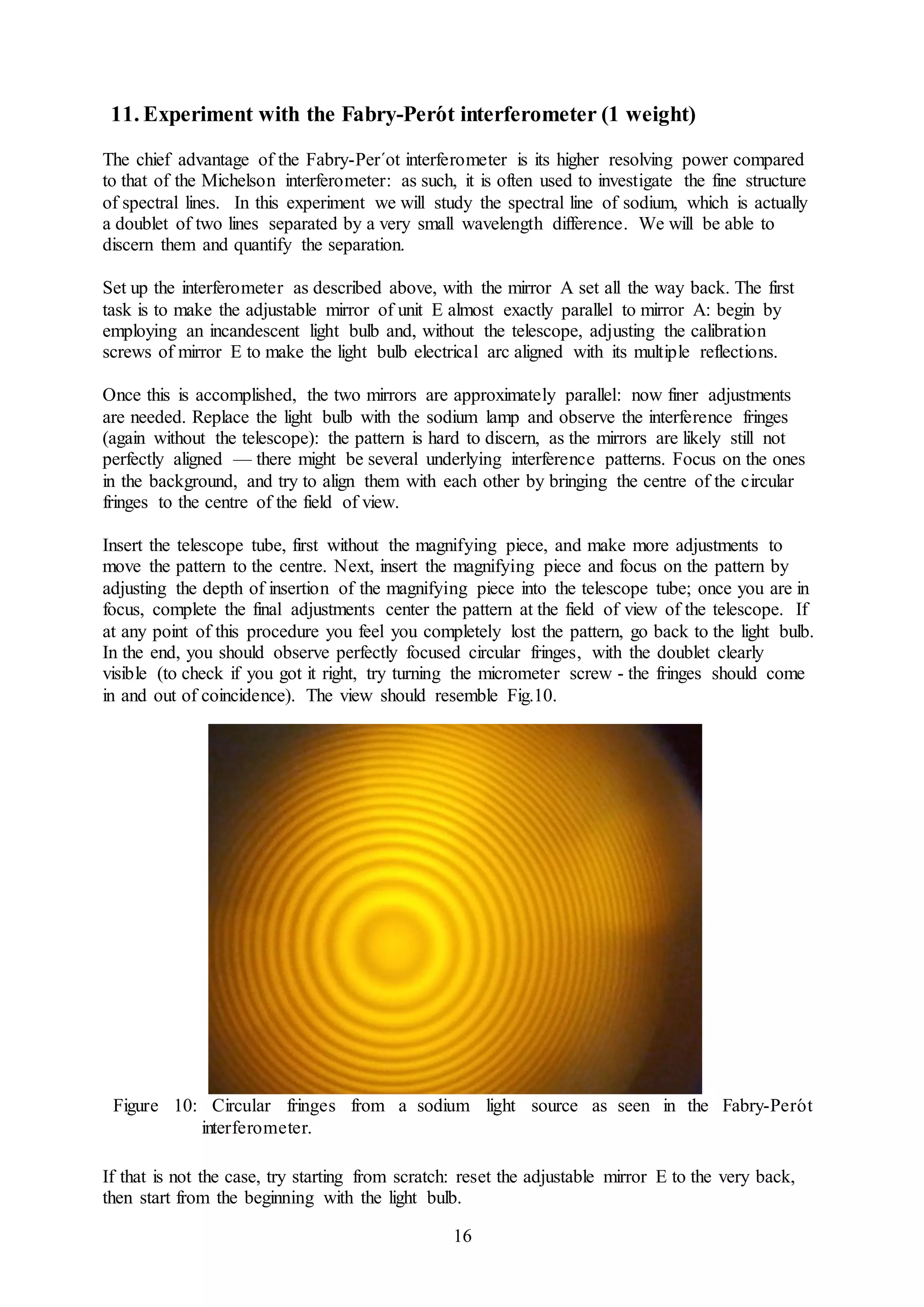 Interferometers | PDF