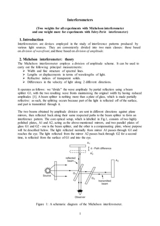 Interferometers | PDF