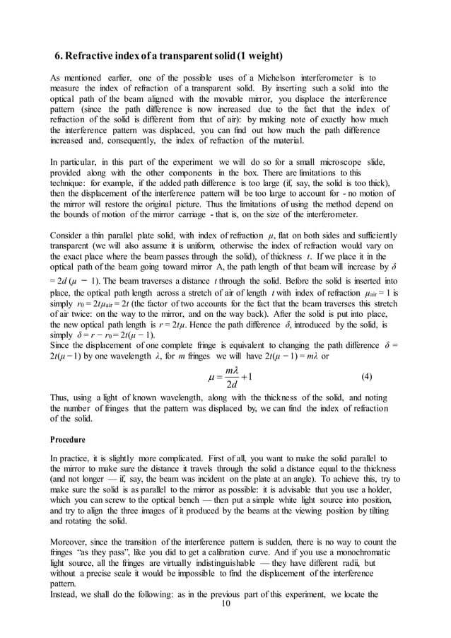 Interferometers | PDF